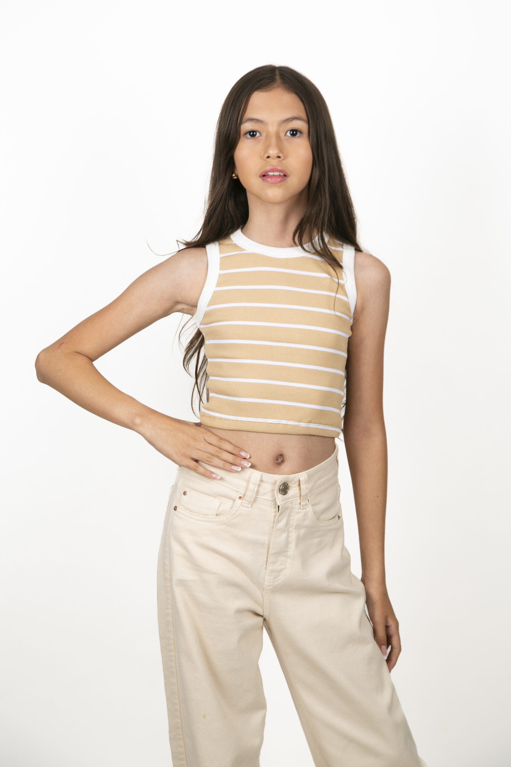 Básico – Rebón Beige/Blanco – NSK